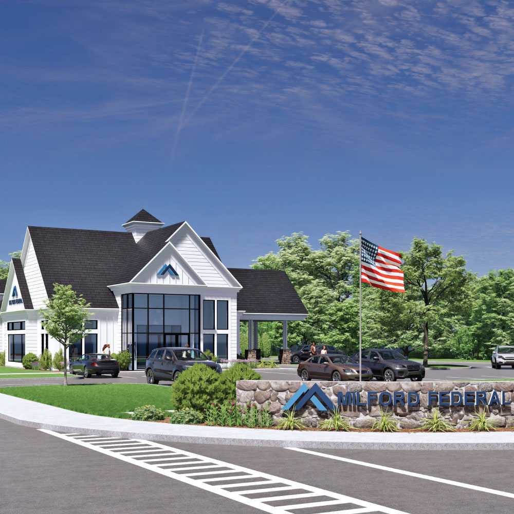 MILFORD FEDERAL | BANK DESIGN | Maugel DeStefano Architects MILFORD FEDERAL | BANK DESIGN | Maugel DeStefano Architects